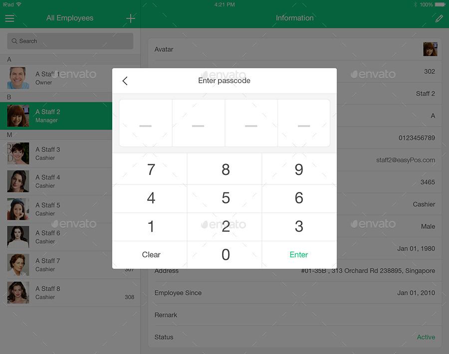 EasyPOS Touch Retails UI Graphic Assets, Web Elements | GraphicRiver